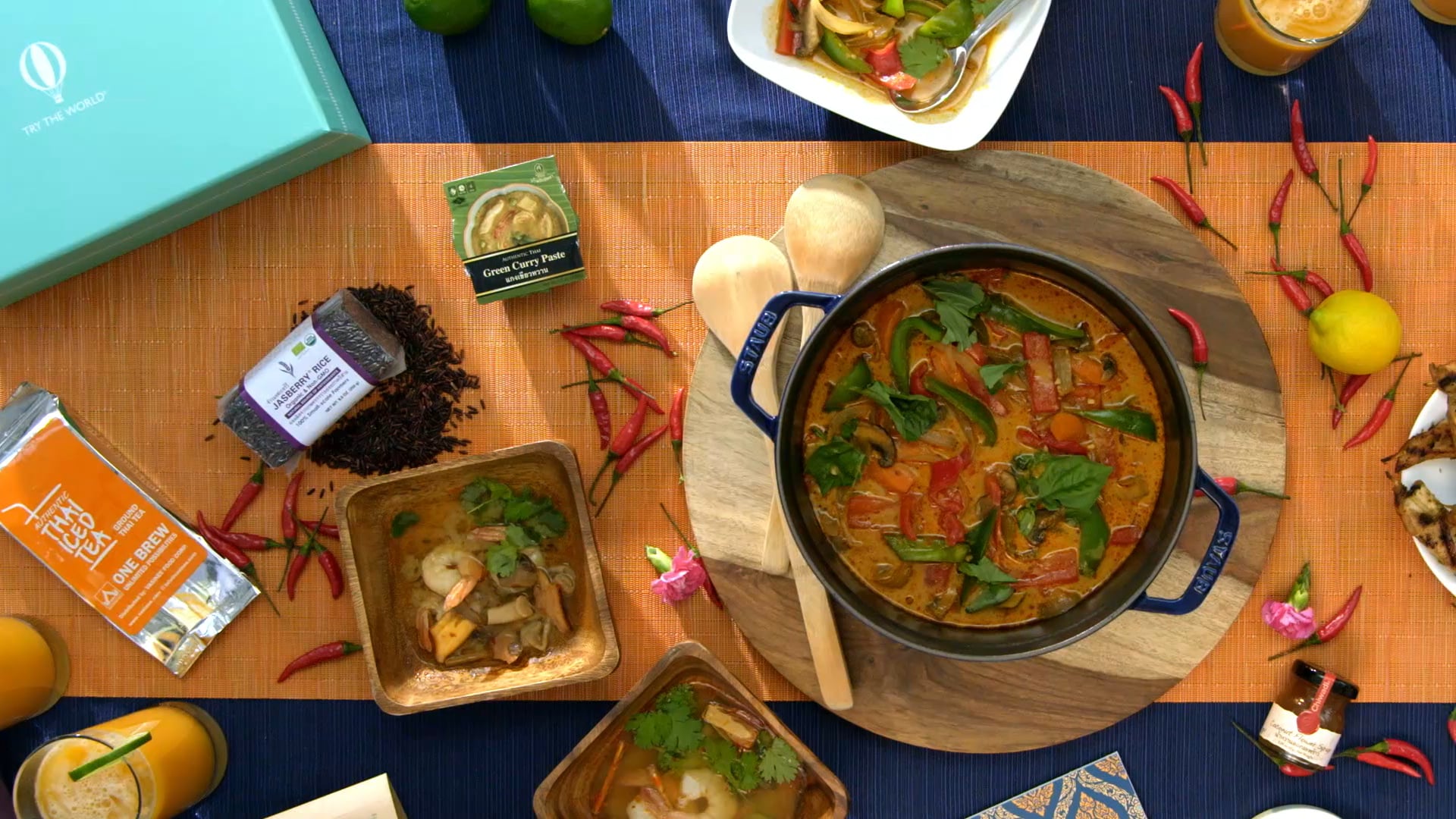 Try the World - Foodbox Subscription - Two River Pictures